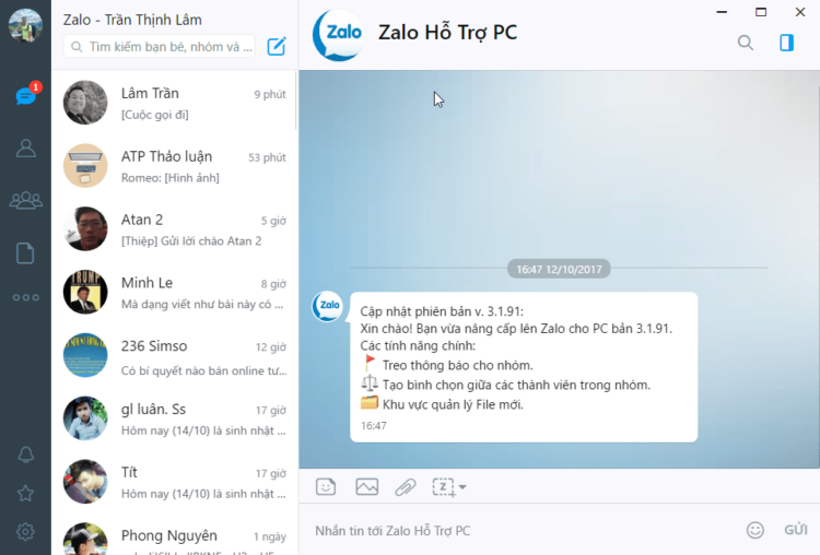 So sánh chức năng của Zalo Web hay Zalo PC có thể thay thế được Skype ...