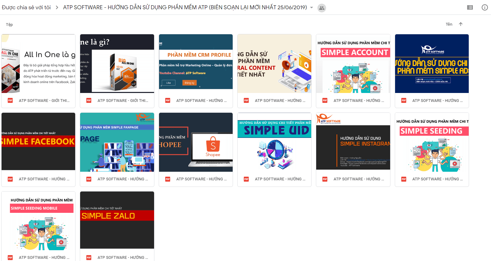 Tài liệu chi tiết hướng dẫn sử dụng phần mềm ATP Software từ A-Z mới ...