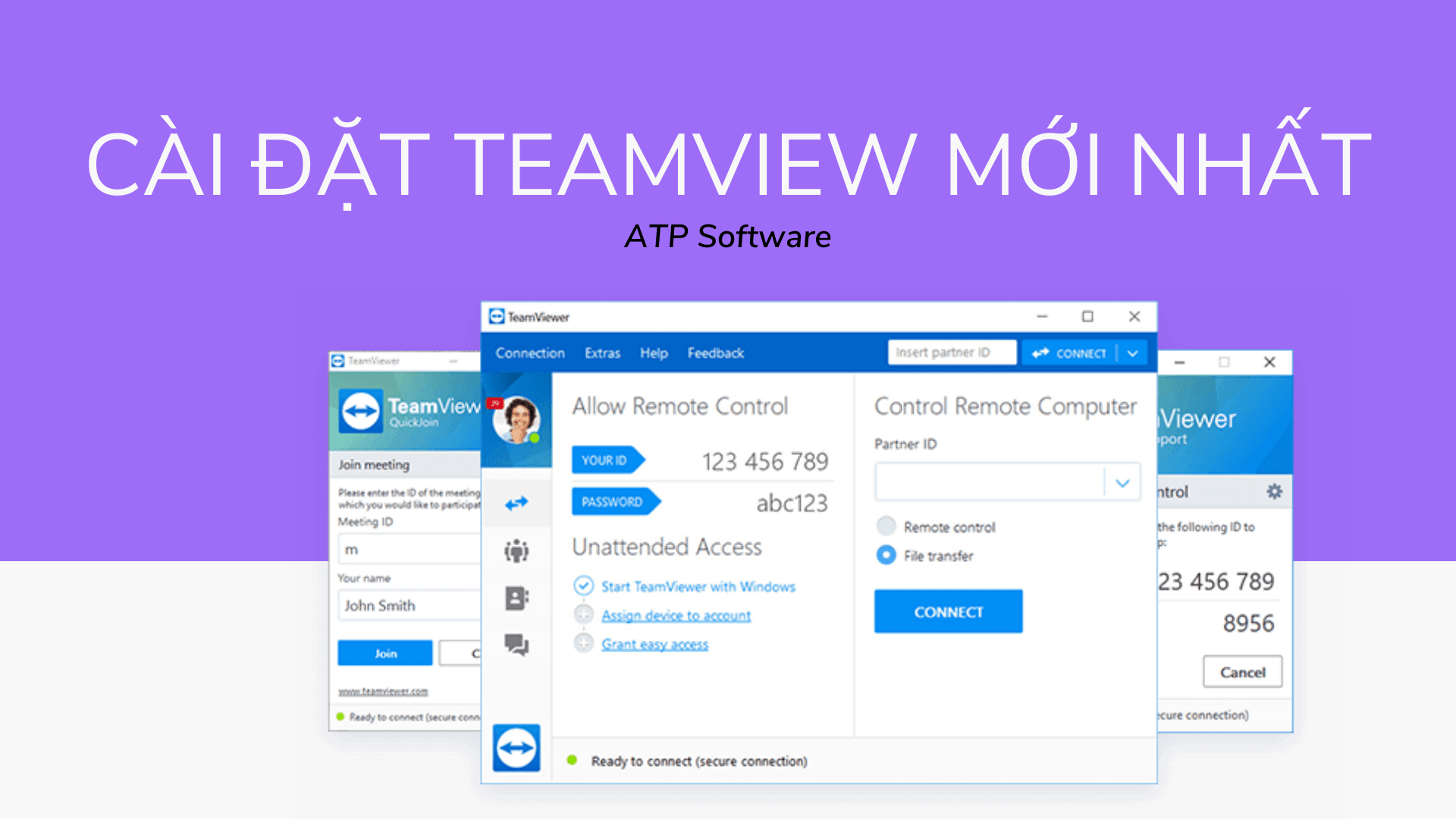 Hướng Dẫn Cài Đặt TeamView 2020 | ATP Software
