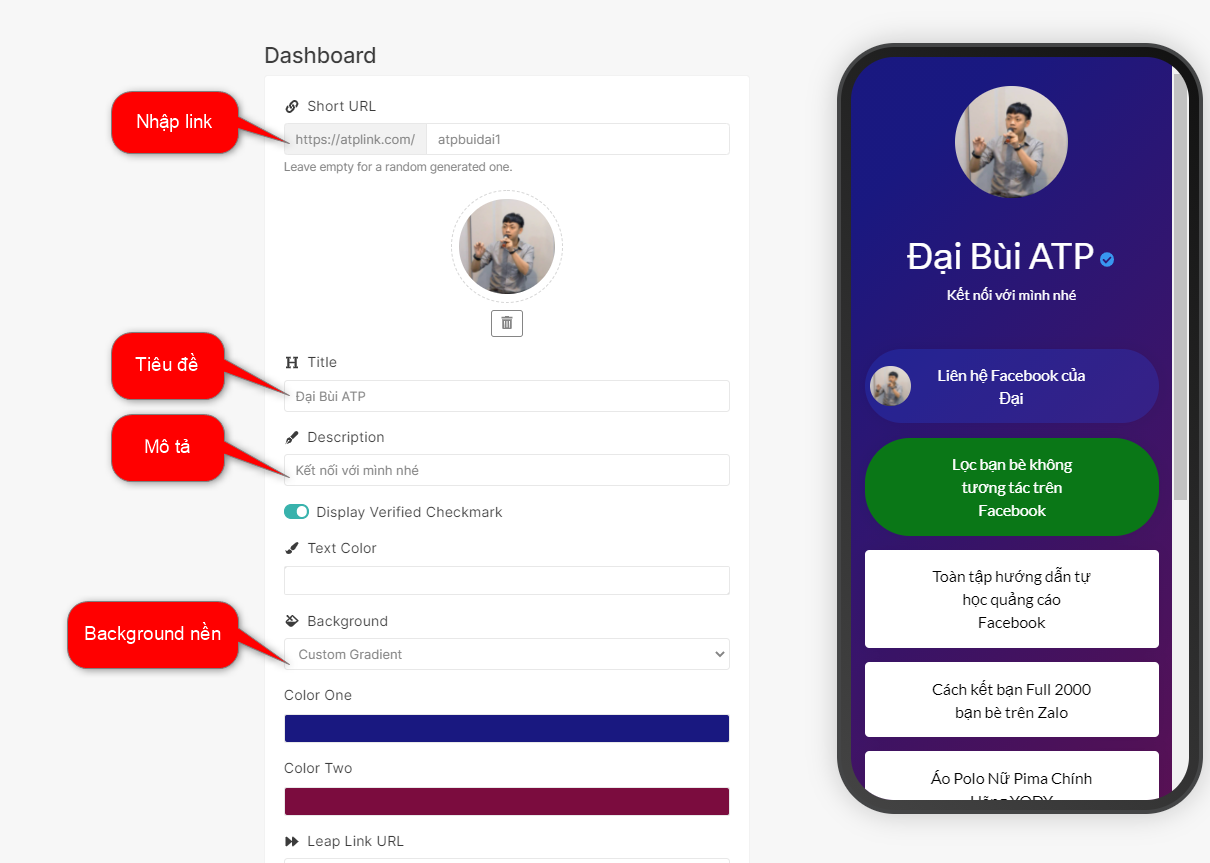 Bio Link là gì? Cách tạo Bio Link với công cụ miễn phí ATP Link | ATP Software
