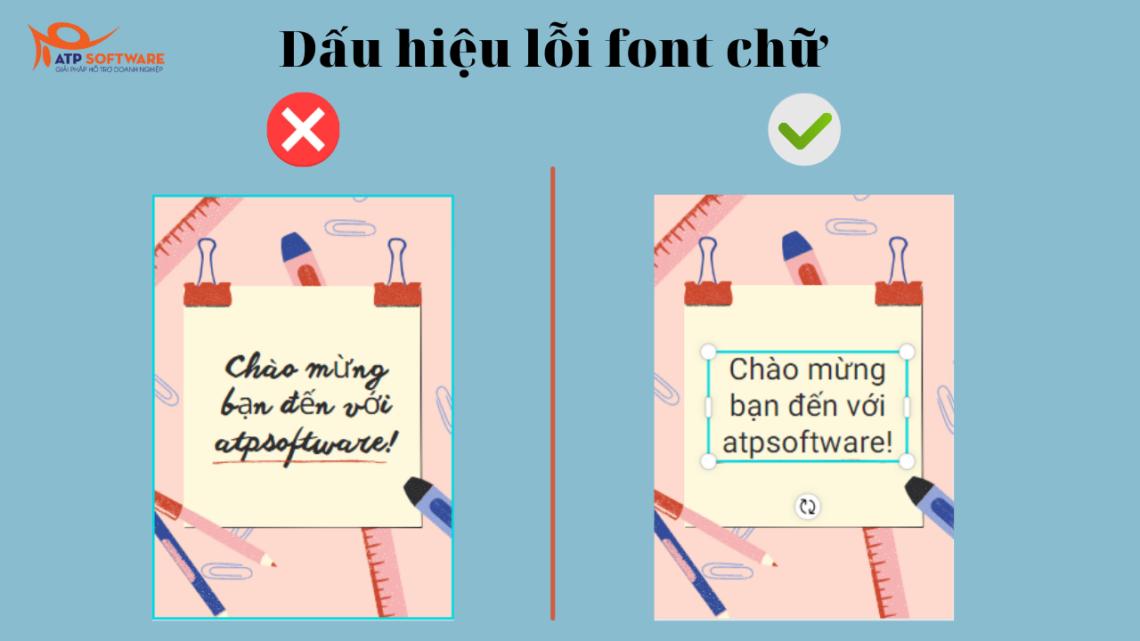 Hướng dẫn cách thêm font chữ vào Canva - Sửa lỗi font | ATP Software