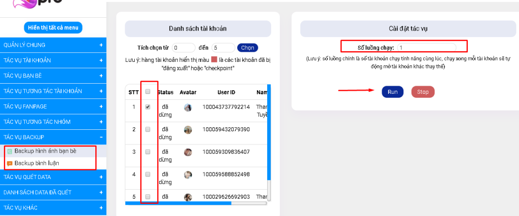 Hướng Dẫn Sử Dụng Simple Facebook PRO | ATP Software