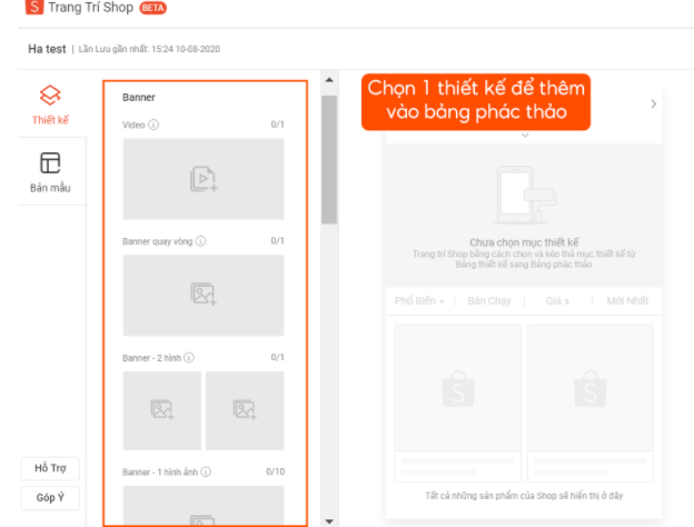 Hướng dẫn cách tạo Banner Shopee đơn giản cho chủ gian hàng