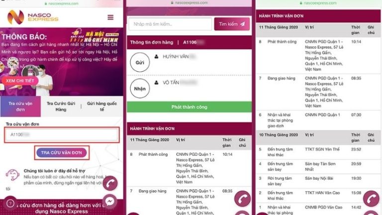 Nasco Express là gì? Cách tra cứu vận đơn Nasco Express 2025