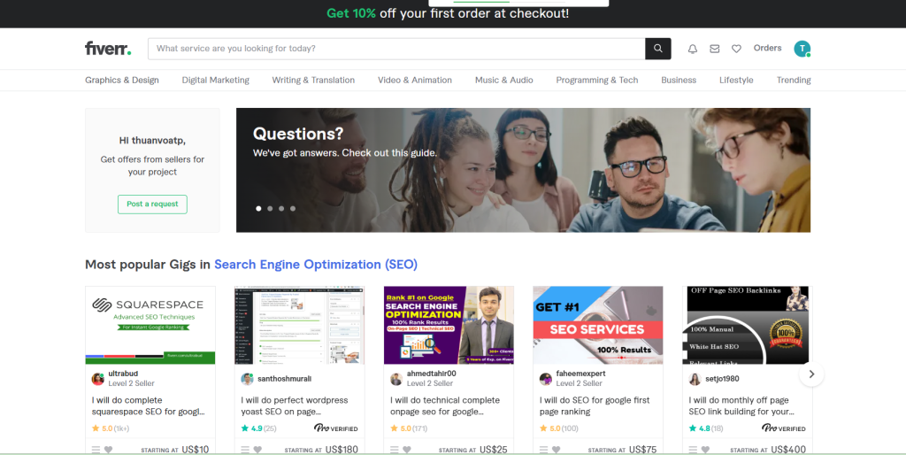 Fiverr là gì? Hướng dẫn chi tiết cách làm việc trên Fiverr | ATP Software