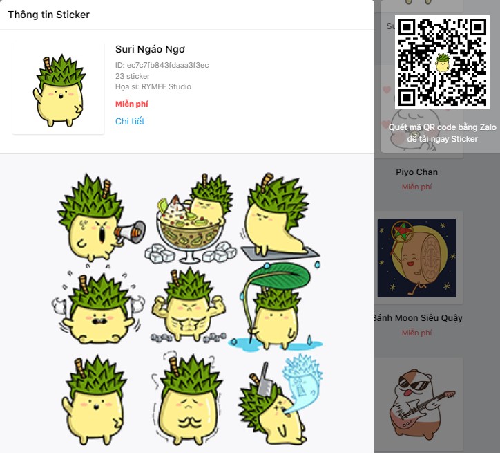 Trọn bộ 30+ những Sticker Zalo độc đáo được nhiều người tải!