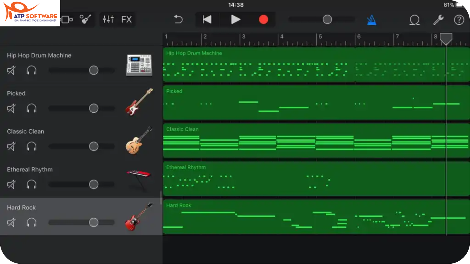 GarageBand 2025 - Ứng dụng tạo âm nhạc chuyên nghiệp