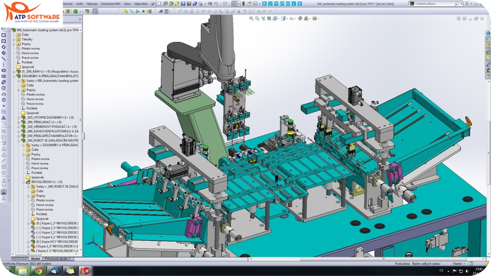 SOLIDWORKS - Phần Mềm Thiết Kế 3D - 2024 - ATP Software