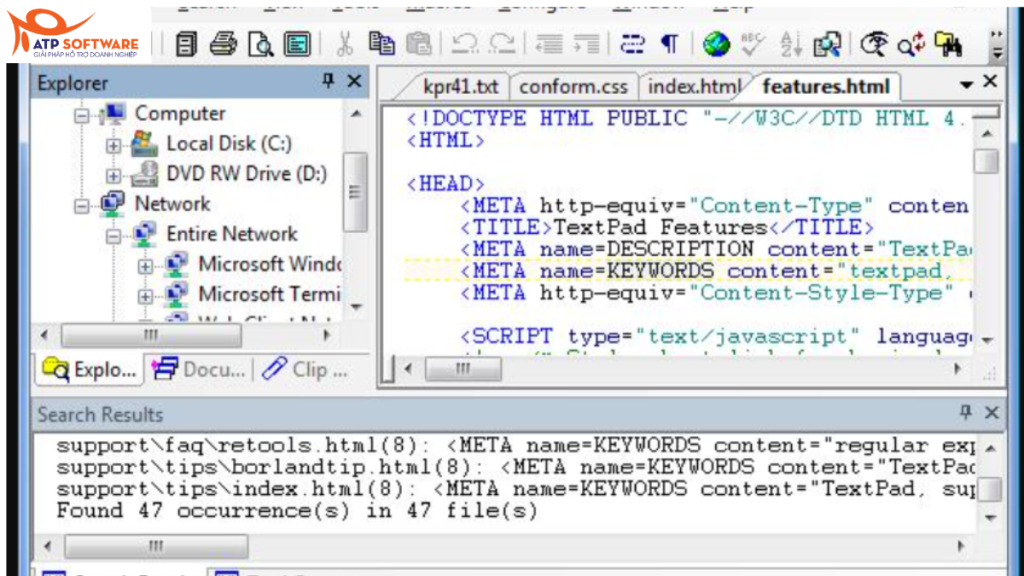 Text Editor | ATP Software