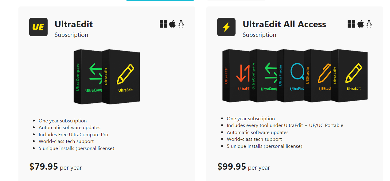 UltraEdit - Trình soạn thảo văn bản thương mại - 2025