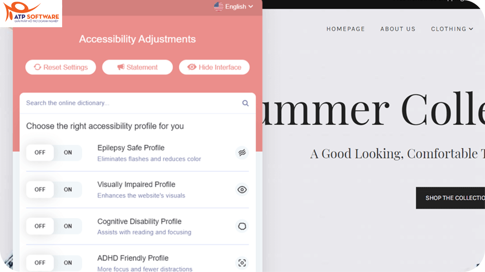 Vận hành trang web | ATP Software