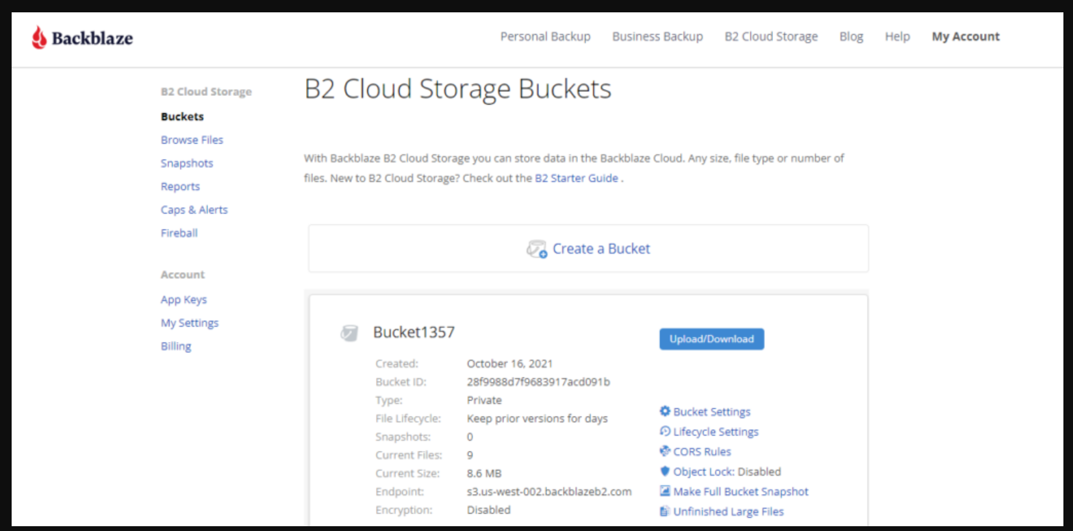 Backblaze - Lưu Trữ Đám Mây - 2024 - ATP Software