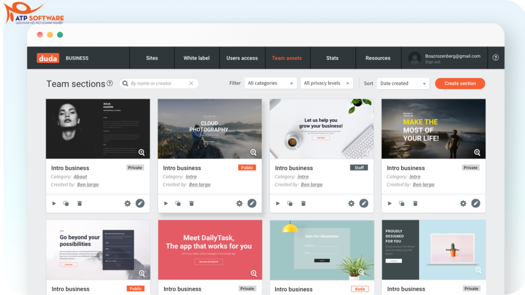 Thiết kế Web | ATP Software