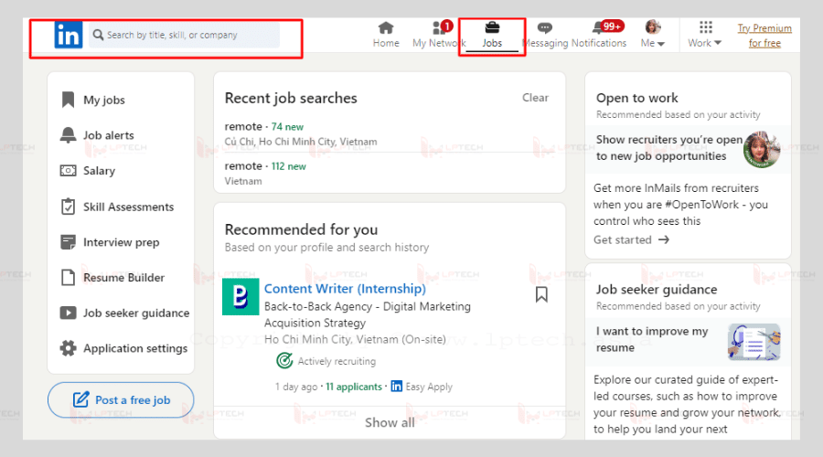 LinkedIn Job Search - Tìm kiếm việc làm trên LinkedIn - 2024