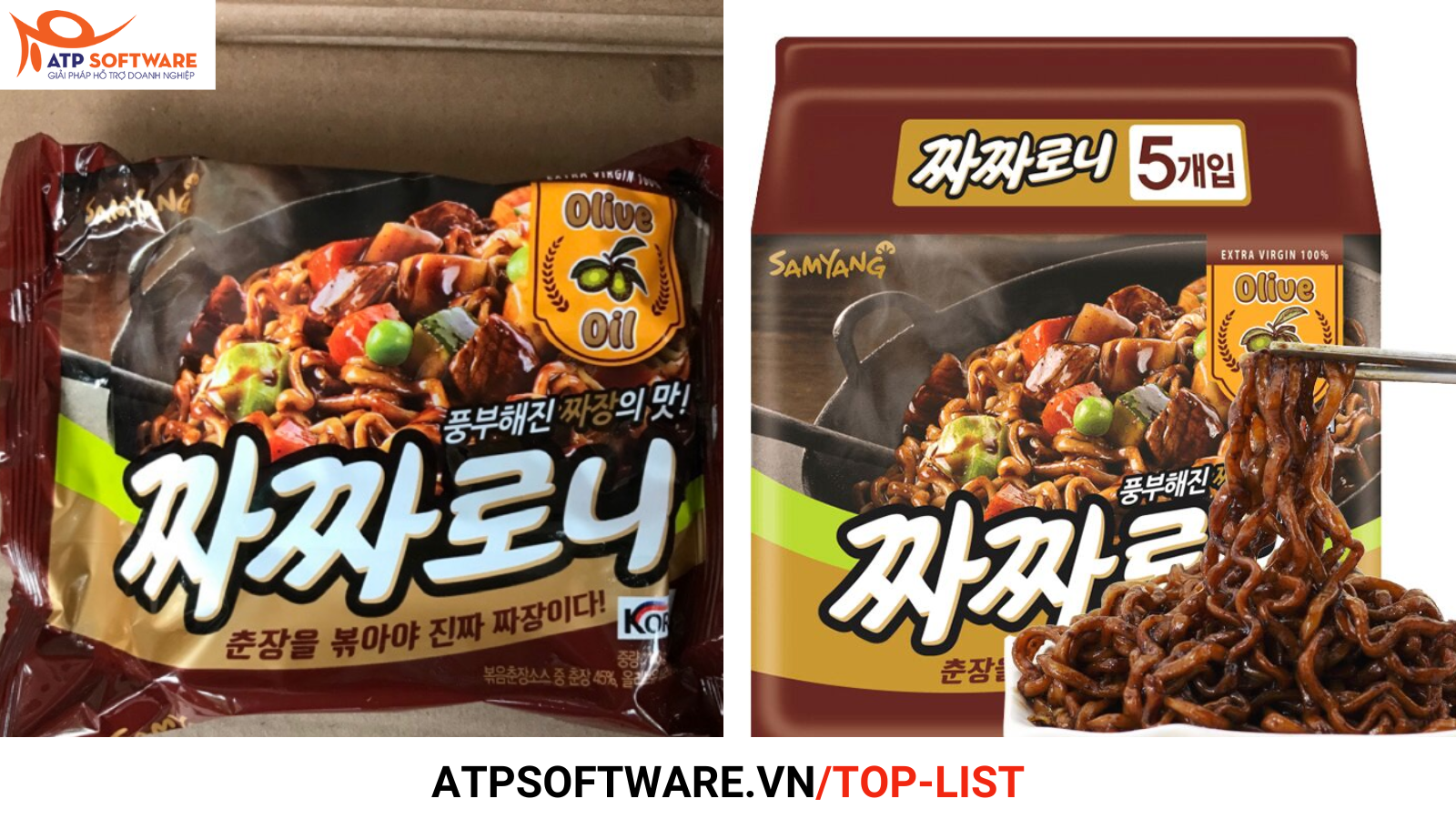 Top 5 loại mì tương đen ngon nhất hiện nay | ATP Software