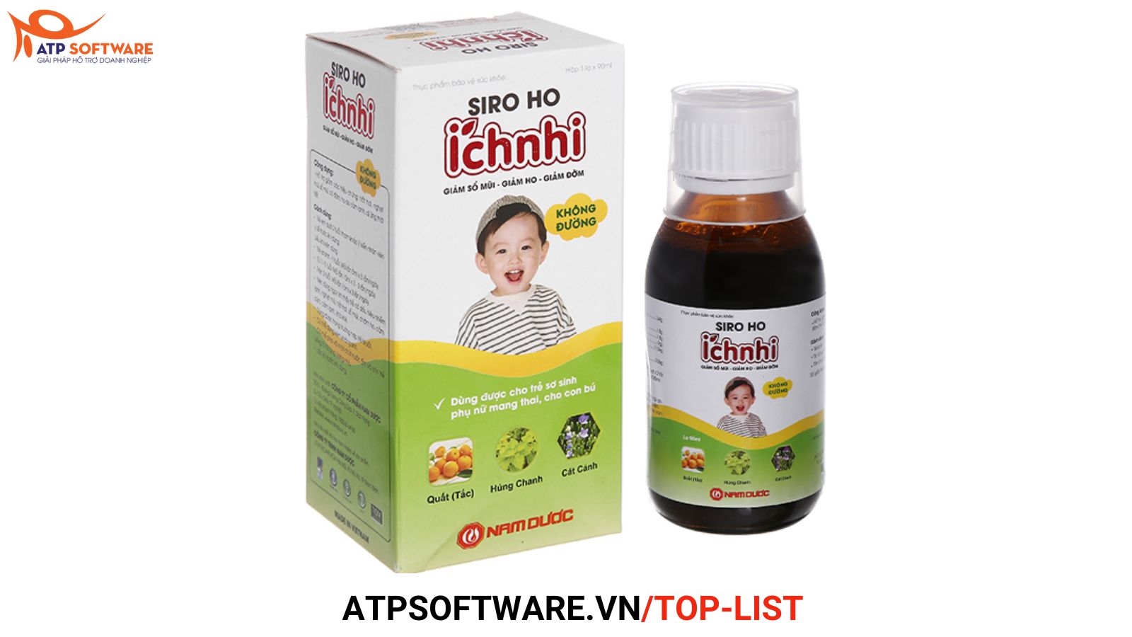 Top 7 siro trị ho cho bé tốt nhất hiện nay | ATP Software