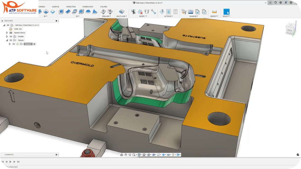 Autodesk Fusion 360-Phần mềm thiết kế 3D/ CAD ngành cơ khí