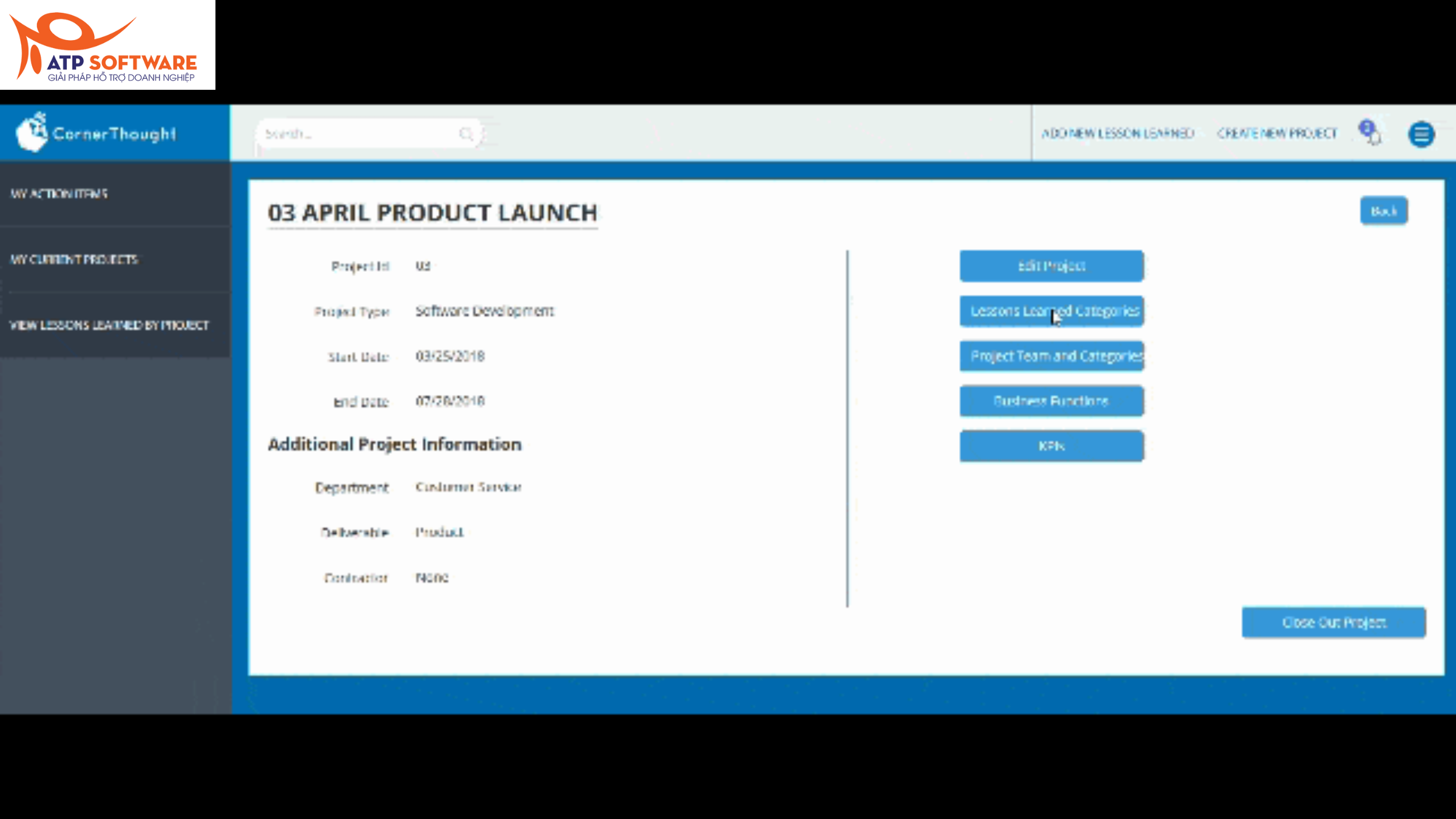 Tổ chức quản lý kiến thức | ATP Software