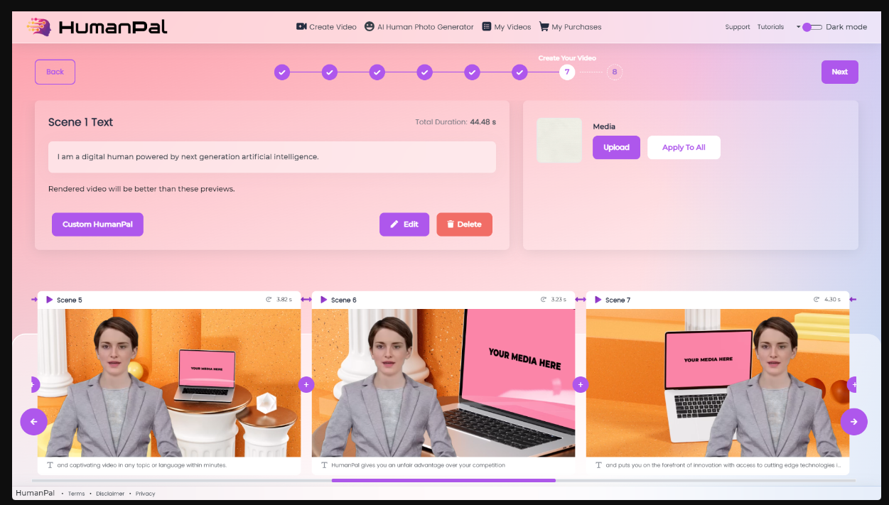 HumanPal - Nền tảng tạo video AI-2025 - ATP Software