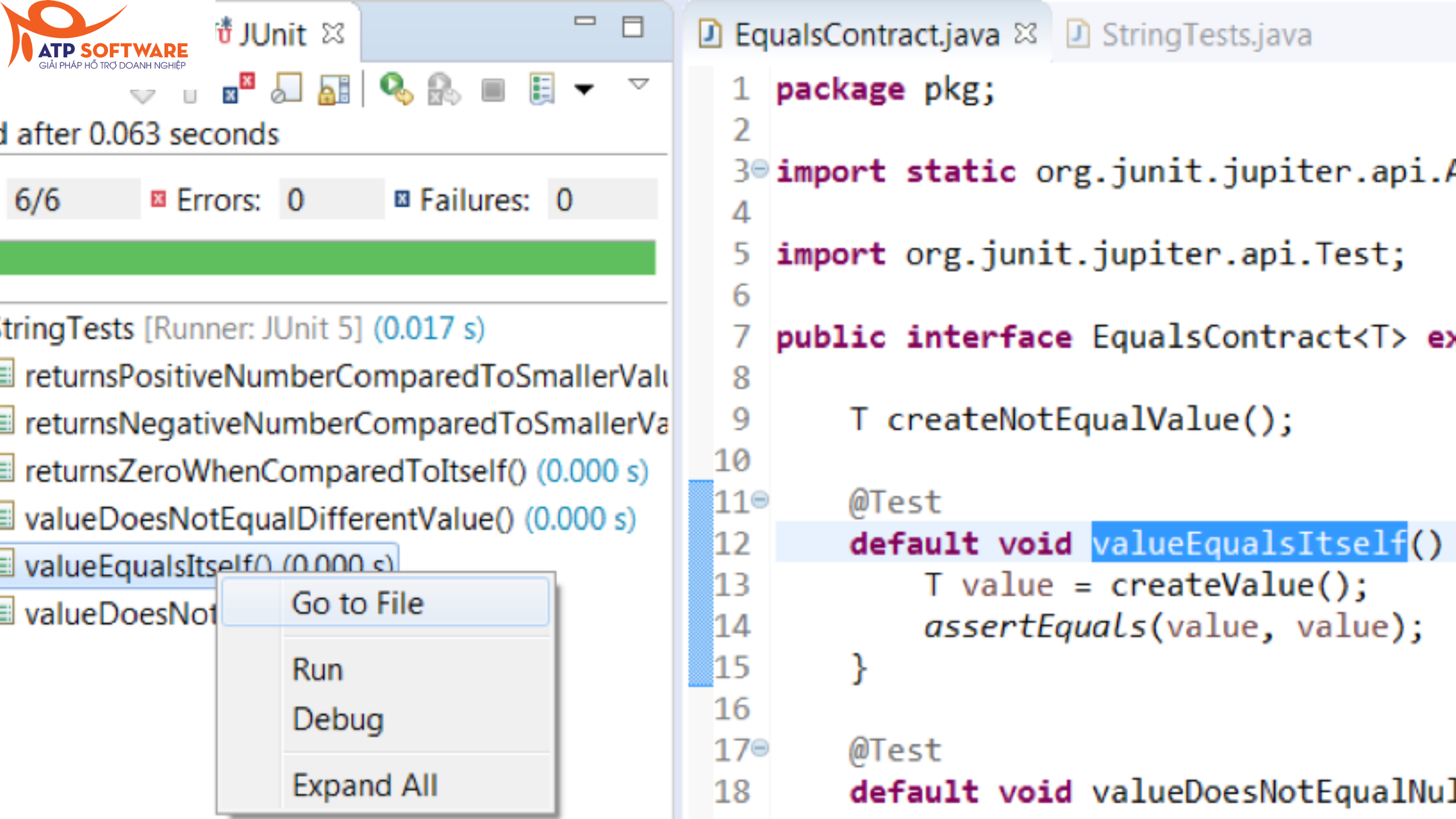 Tạo khung web | ATP Software