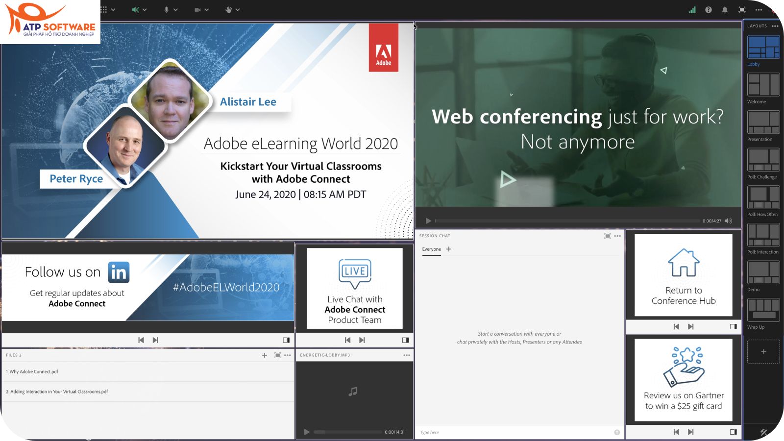 Adobe Connect-Công cụ họp trực tuyến
