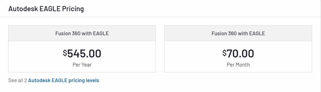Autodesk EAGLE-Phần mềm thiết kế mạch điện tử