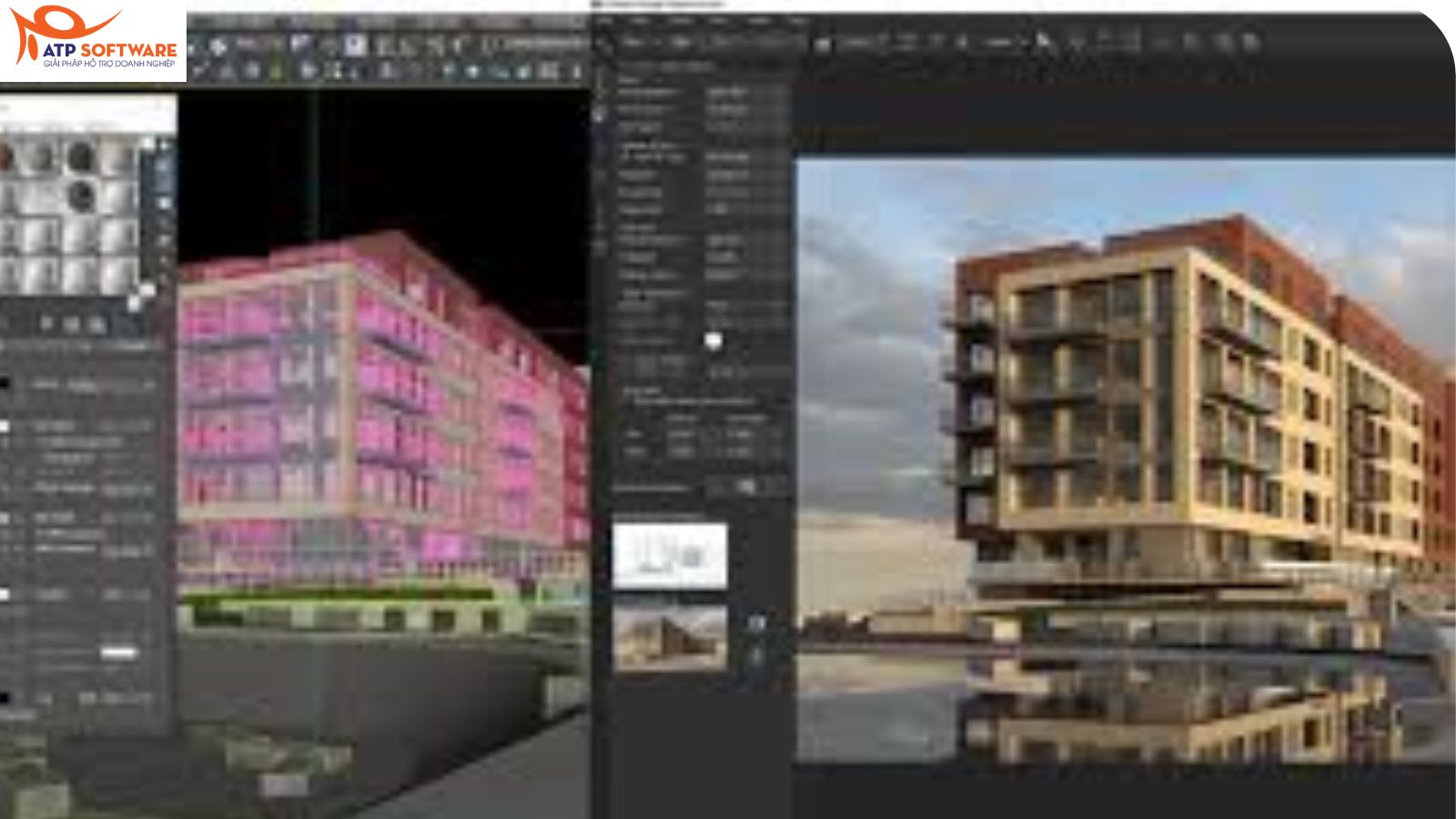 Corona Renderer-Phần mềm thiết kế đồ họa