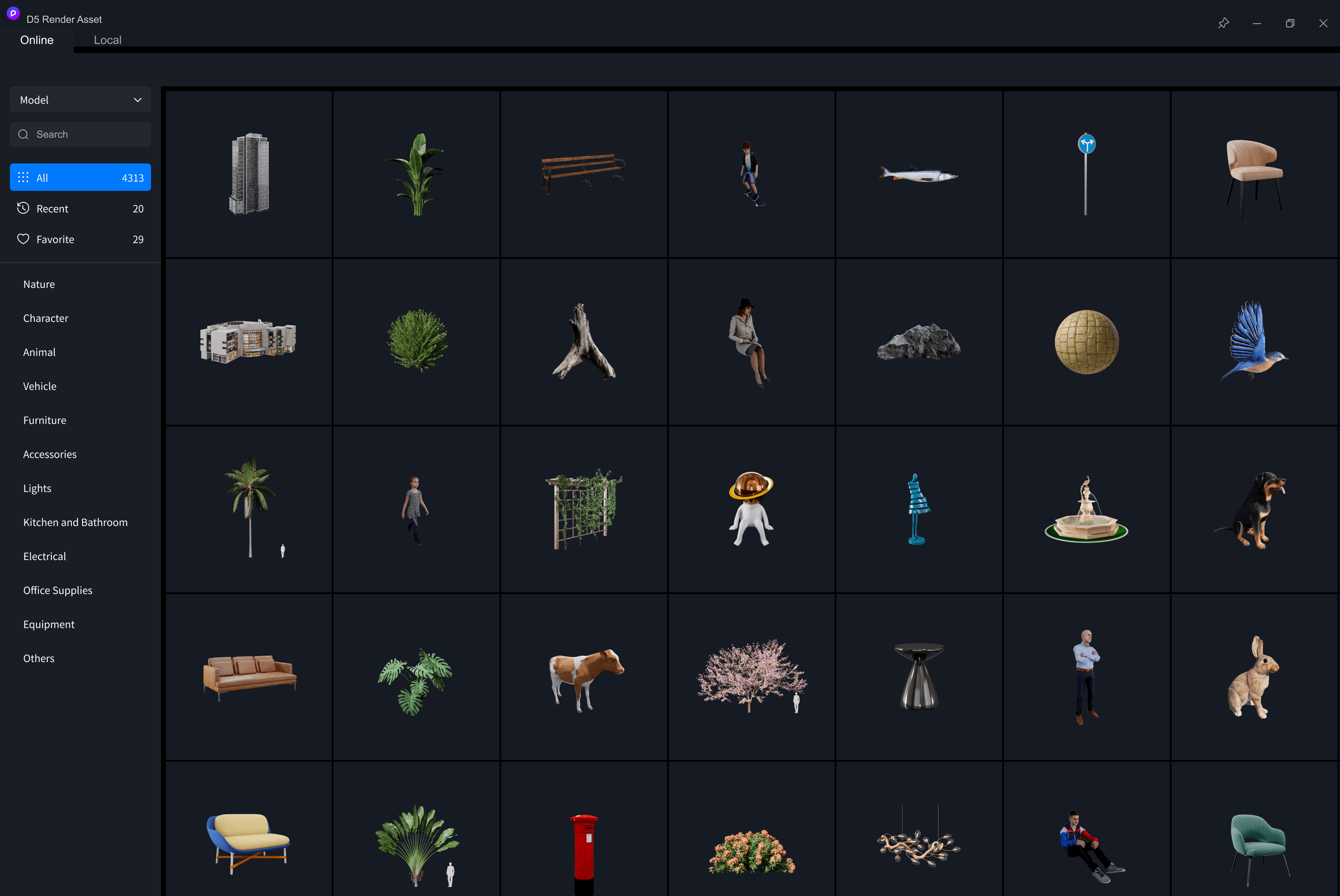 D5 Render - Phần mềm đồ họa 3D