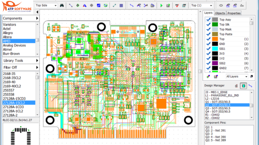 Thiết kế mạch điện tử | ATP Software