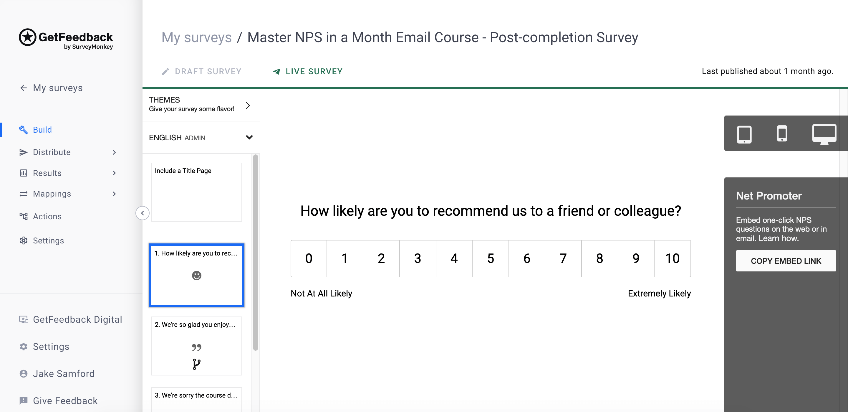 GetFeedback-Giải pháp trải nghiệm khách hàng