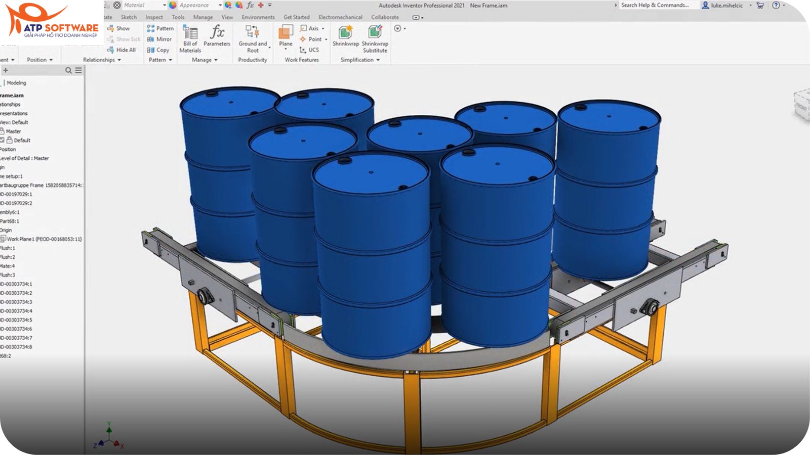 Inventor-Phần mềm xây dựng mô hình 3D