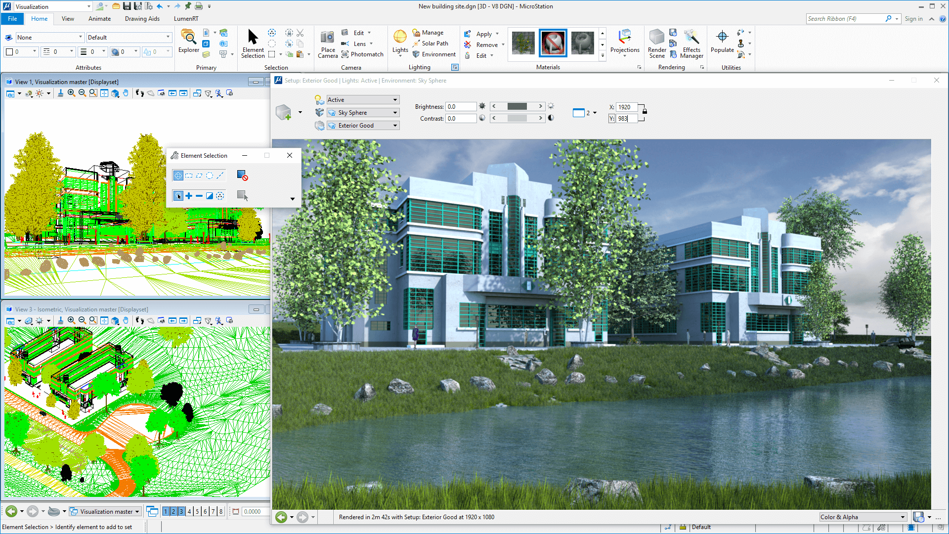 Microstation-Phần mềm địa chính