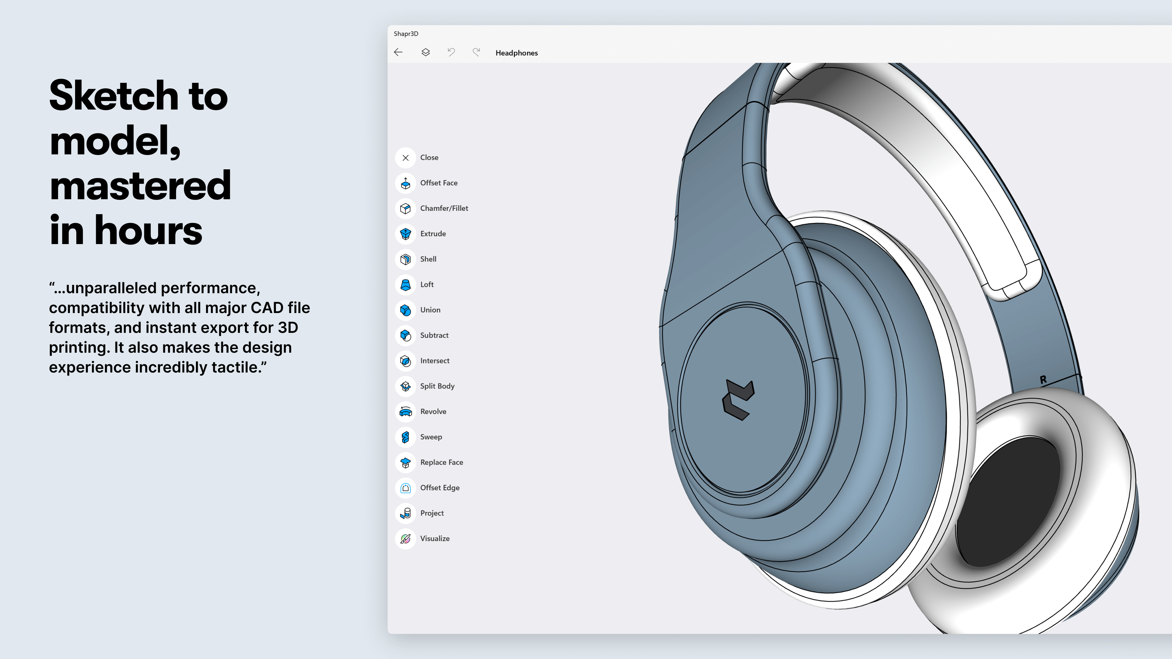Shapr3D-Phần mềm thiết kế mô hình 3D
