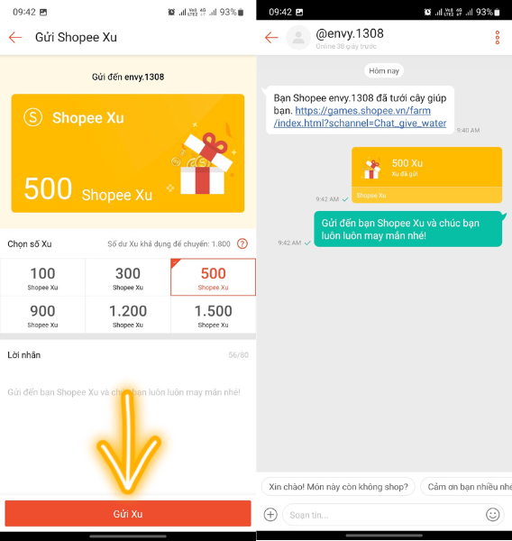 Cách chuyển xu trên Shopee cho người khác cực đơn giản | ATP Software
