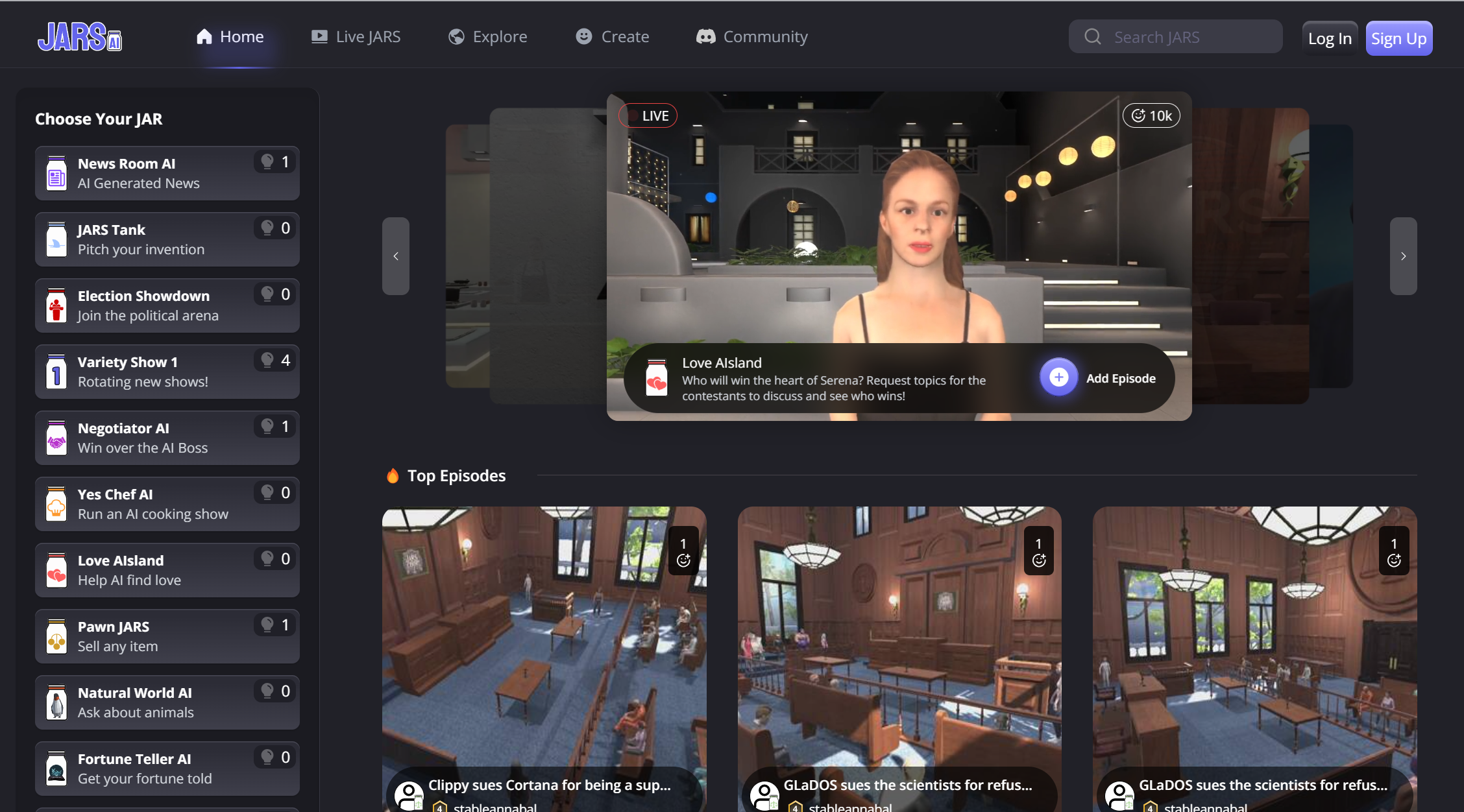 JARS AI: Nền tảng tương tác giải trí dựa trên AI | ATP Software
