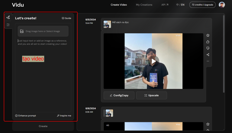 Vidu AI - Cách sử dụng Vidu tạo video AI miễn phí | ATP Software