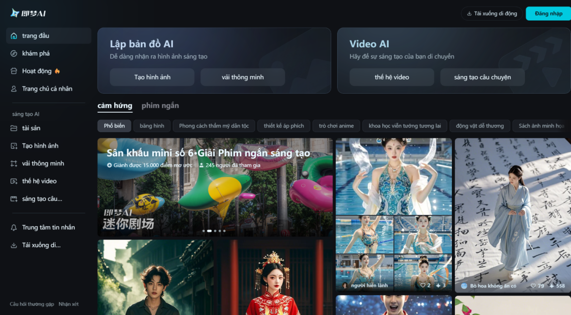 Cách dùng Jimeng AI - Ứng dụng tạo video AI của ByteDance | ATP Software
