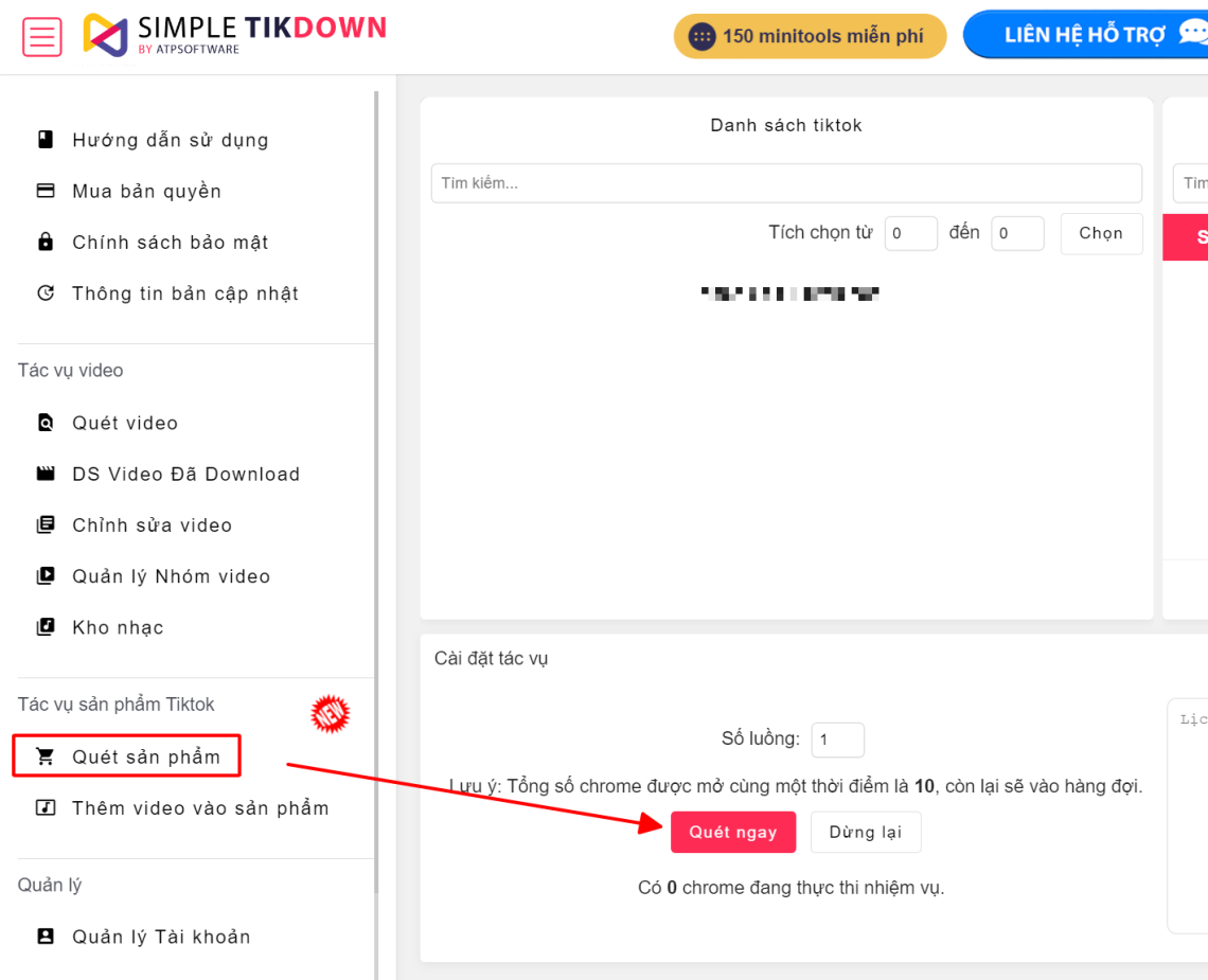 Cách đăng video Tiktok gắn giỏ hàng trên máy tính bằng tools | ATP Software